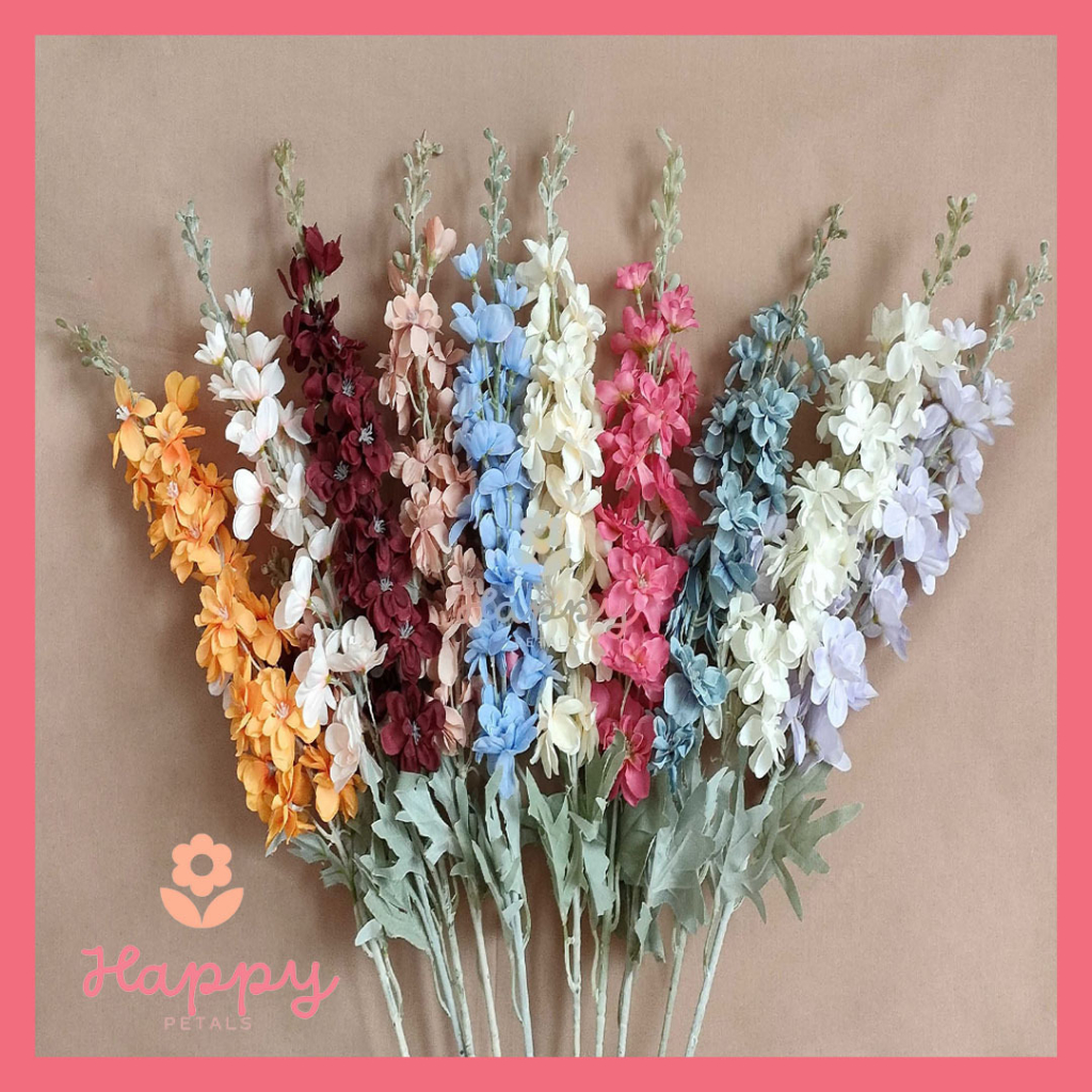 Jual Artificial Flower Hyacinth Tanaman Bunga Imitasi Palsu Delphinium ...