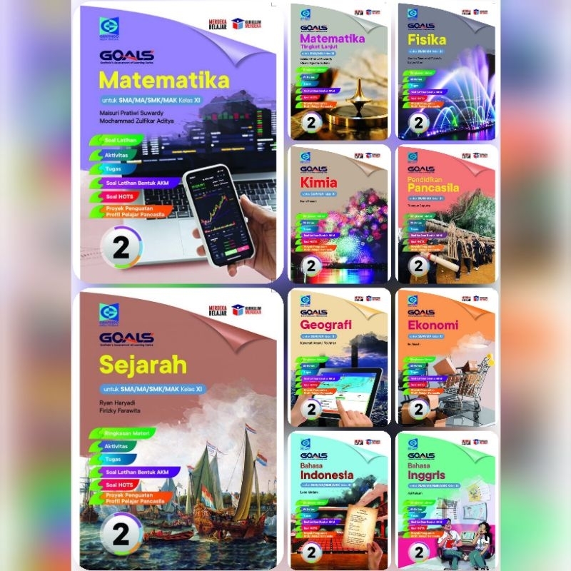 Jual Buku Kurikulum Merdeka Goals Kelas 11 SMA/Ma (Grafindo) | Shopee Indonesia