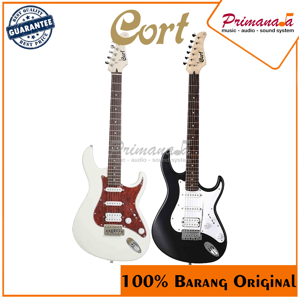 Jual Cort G115 Black Olympic White Gitar Listrik Guitar Electric ...