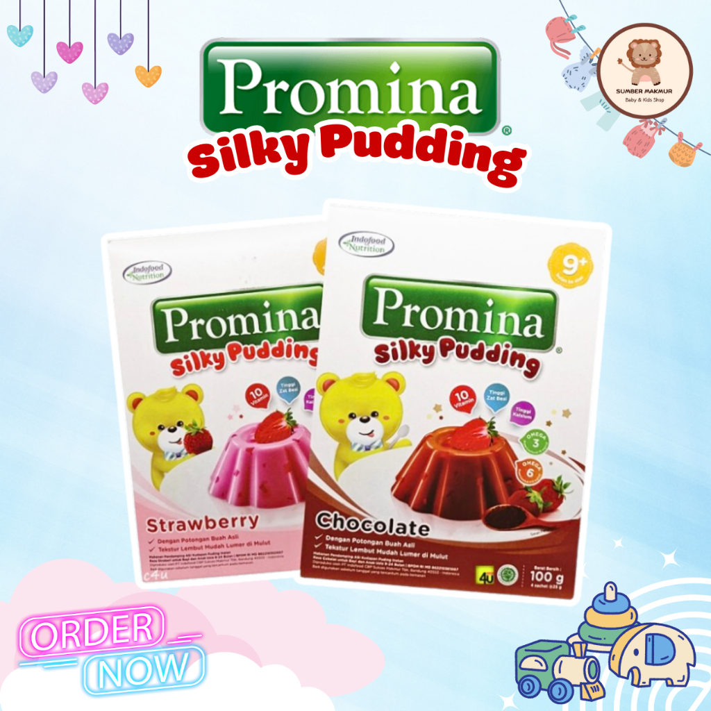 Jual Promina Silky Pudding 8-9 Bulan+ Strawberry/Chocolate 100gr ...
