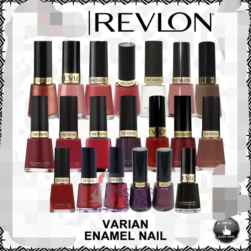 Jual REVLON KUTEK, CAT KUKU, NAIL ENAMEL REVLON14, 7ML | Shopee Indonesia