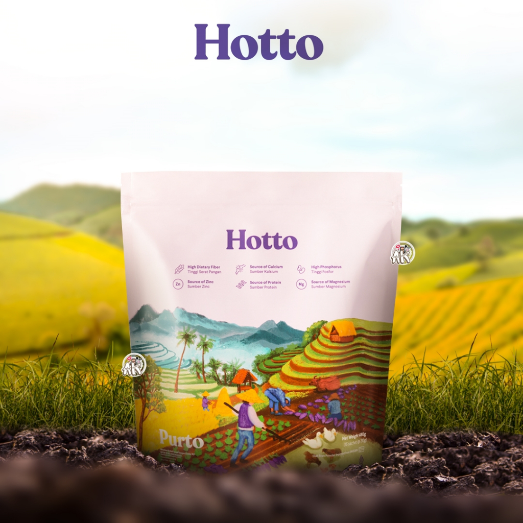 Jual HOTTO PURTO OAT 1 POUCH ISI 16 SACHET ( MULTIGRAIN RENDAH KALORI ...