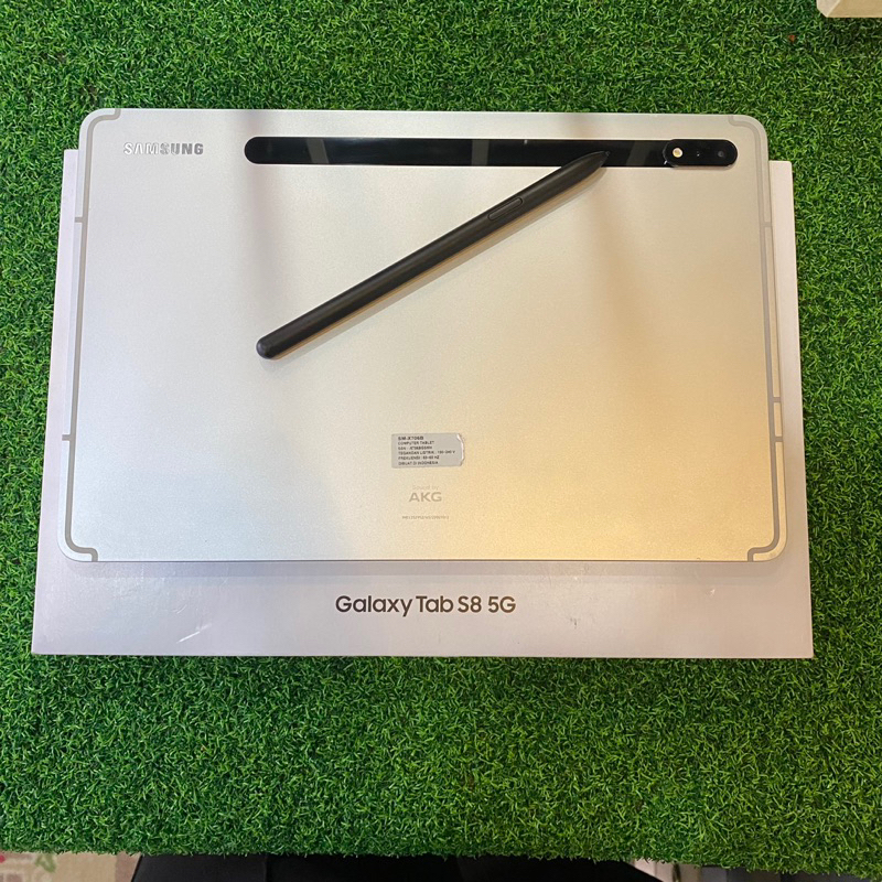 Jual Samsung Tab S8 5g Wifi cell second bekas pakai normal fullset ...
