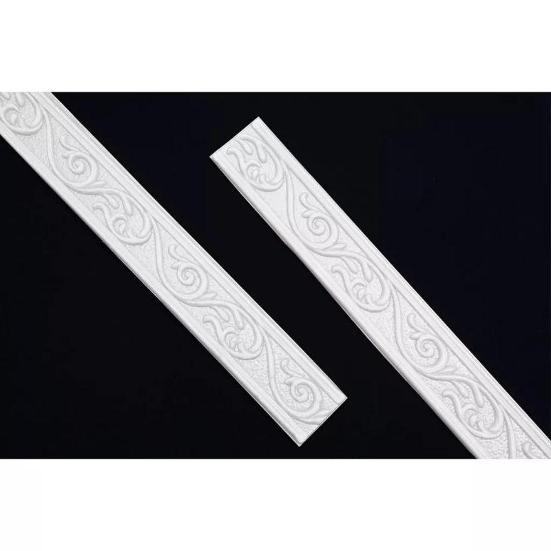 Jual Wallpaper List Border Foam 3D Ukir Putih || walpaper list profil ...
