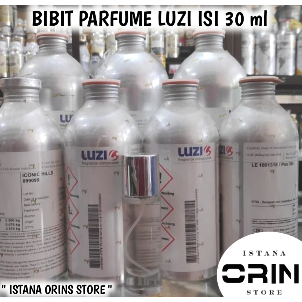 Jual BIBIT PARFUM MURNI LUZI ISI 30 ML ( NON AL-KOHOL TANPA CAMPURAN ...