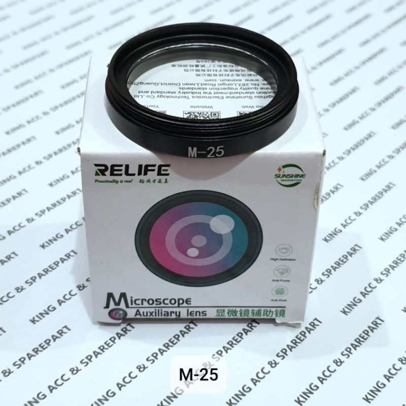 Jual TOOLS DUST MIRROR RELIFE M-25 MICROSCOPE STEREO KACA PELINDUNG ...