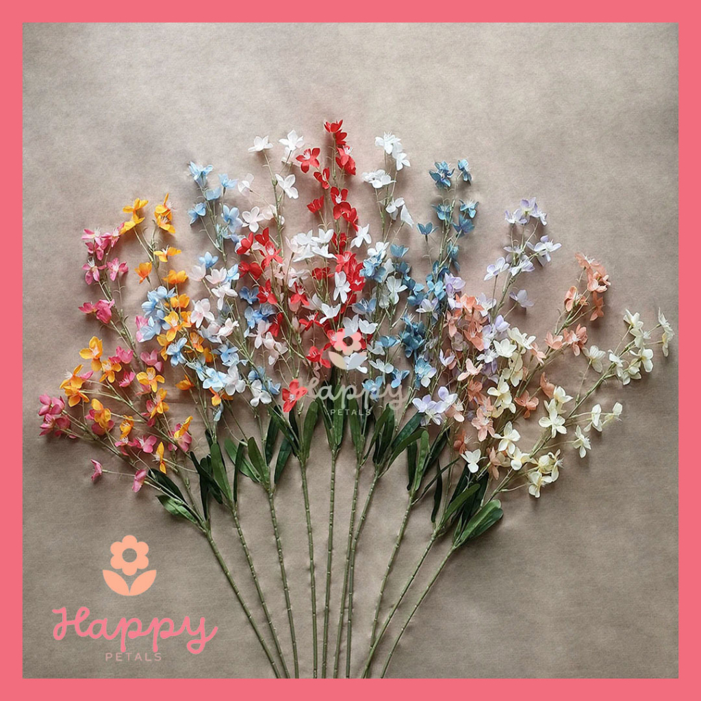 Jual Artificial Peach Blossom Bunga Sakura Bunga Palsu Dekorasi ...