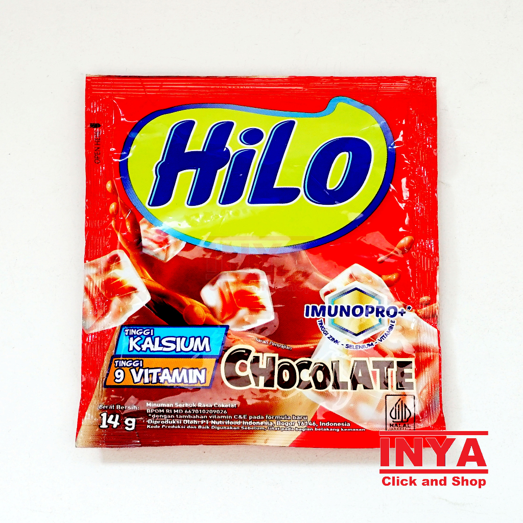 Jual Hilo Susu Chocolate 14gr Sachet - Susu Bubuk - Milk Powder ...