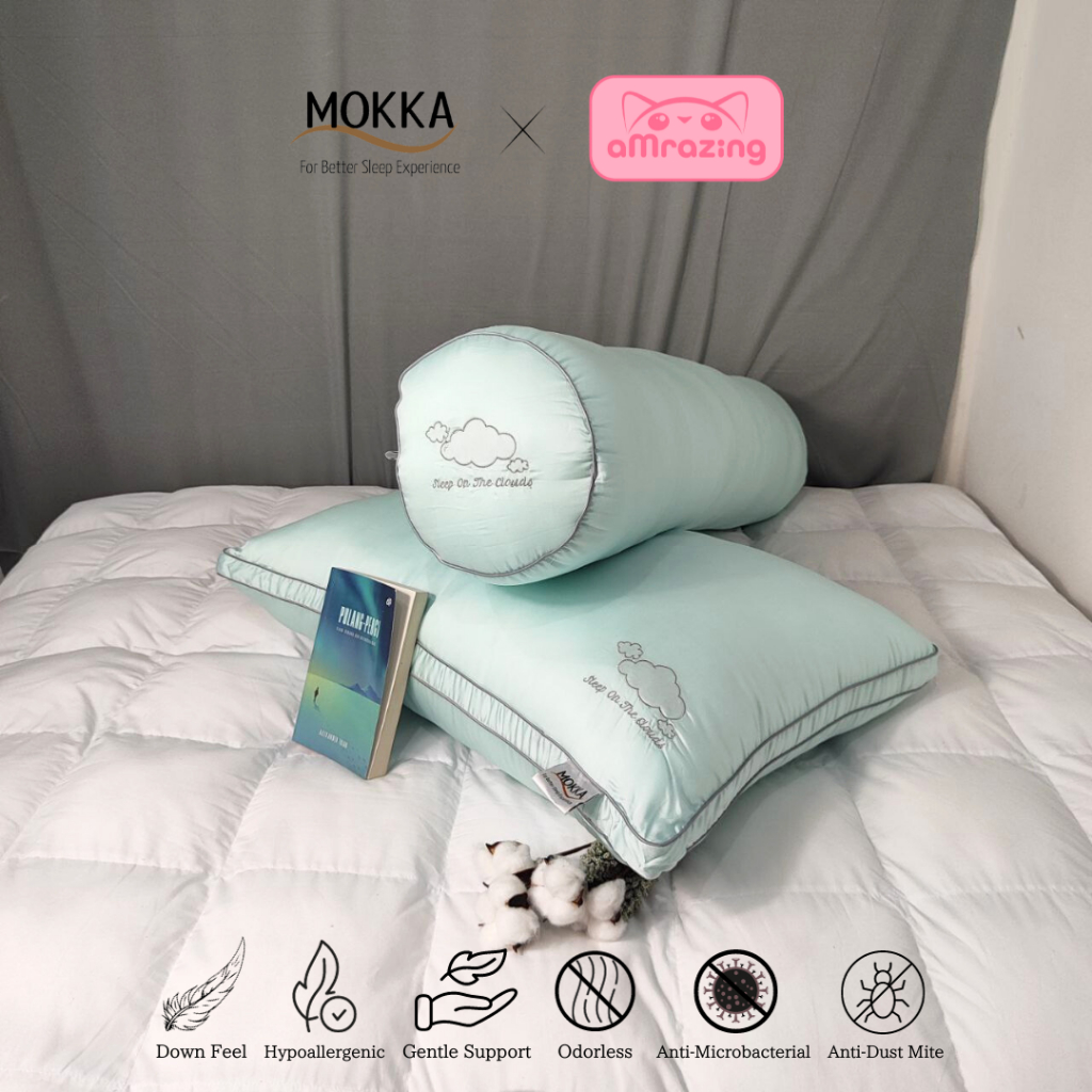 Jual Paket Bantal dan Guling Sleep On The Clouds Sutera Organik ...