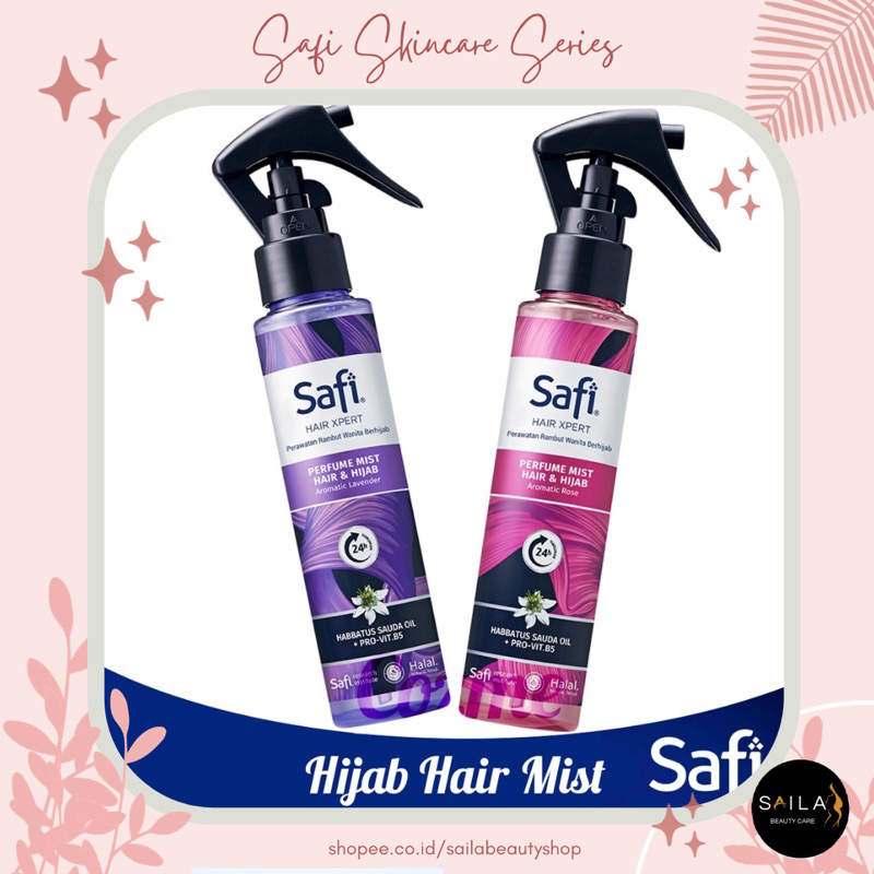 Jual SAILA (GET1GIFT) SAFI PERFUME MIST HAIR & HIJAB AROMATIC ROSE ...
