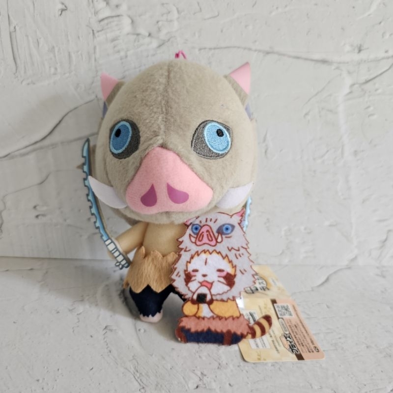 Jual furyu nuigurumi plush rascal kimetsu no yaiba inosuke | Shopee ...
