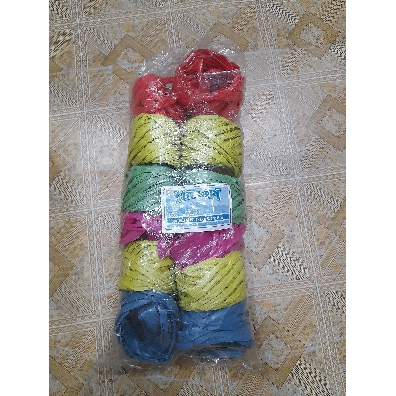 Jual Tali Rafia Roll Kecil, ekonomis dijual per satuan | Shopee Indonesia