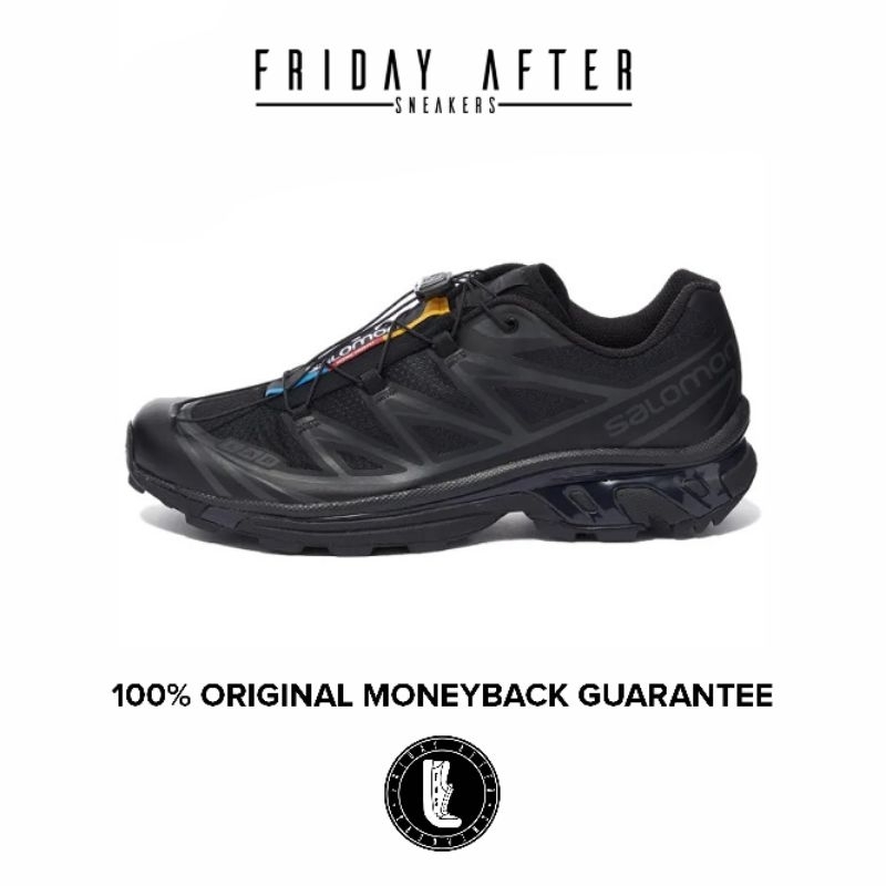 Jual Sepatu Pria Salomon XT-6 Black Black Phantom Original Resmi ...