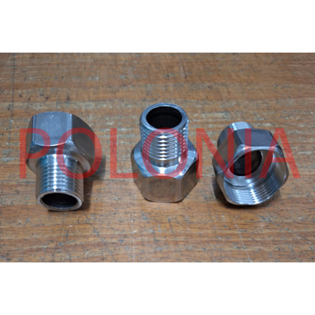 Jual COD Sok Kran 3/4F 1/2M Drat Luar Dalam Stainless Double Nepel GROSIR ECER MEDAN | Shopee ...