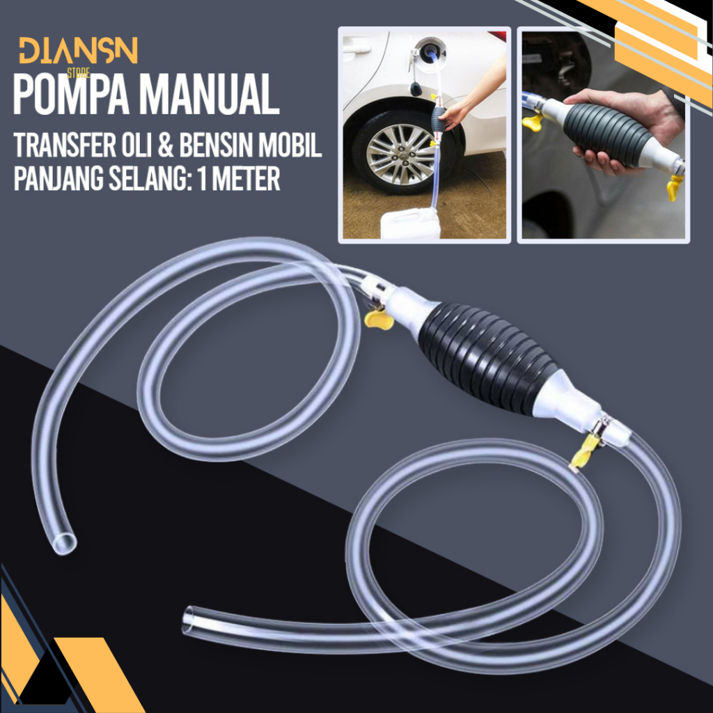 Jual Alat Pompa Bensin Manual Sedot Bensin Minyak Air OLi Mobil Motor ...