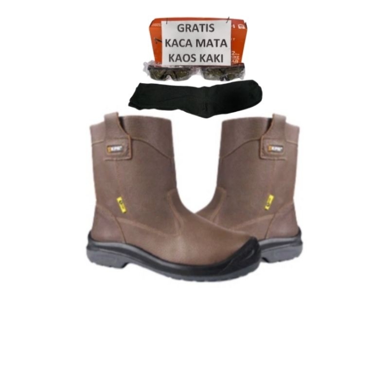 Jual Sepatu Safety King Power L805 Coklat / Sepatu Safety Kings ...