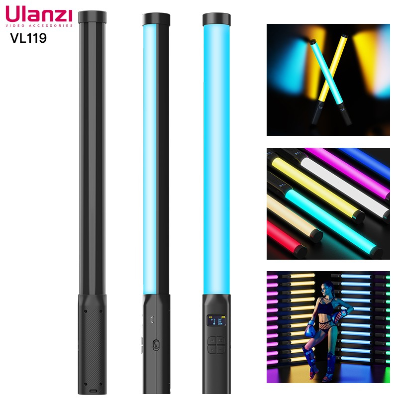 Jual Ulanzi VL119 VL-119 RGB Handheld LED Tube Light Stick | Shopee ...