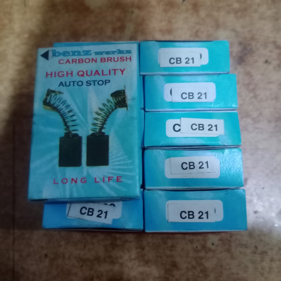 Jual Carbon Brush CB 21 Benz Arang / Sepul / Kul / Bostel Carbon Brush ...