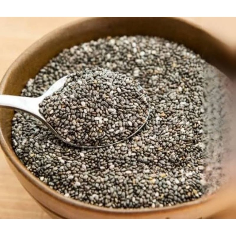 Jual Black Chia Seed Organic Premium 500gram Bagus Untuk Diet JSR ...
