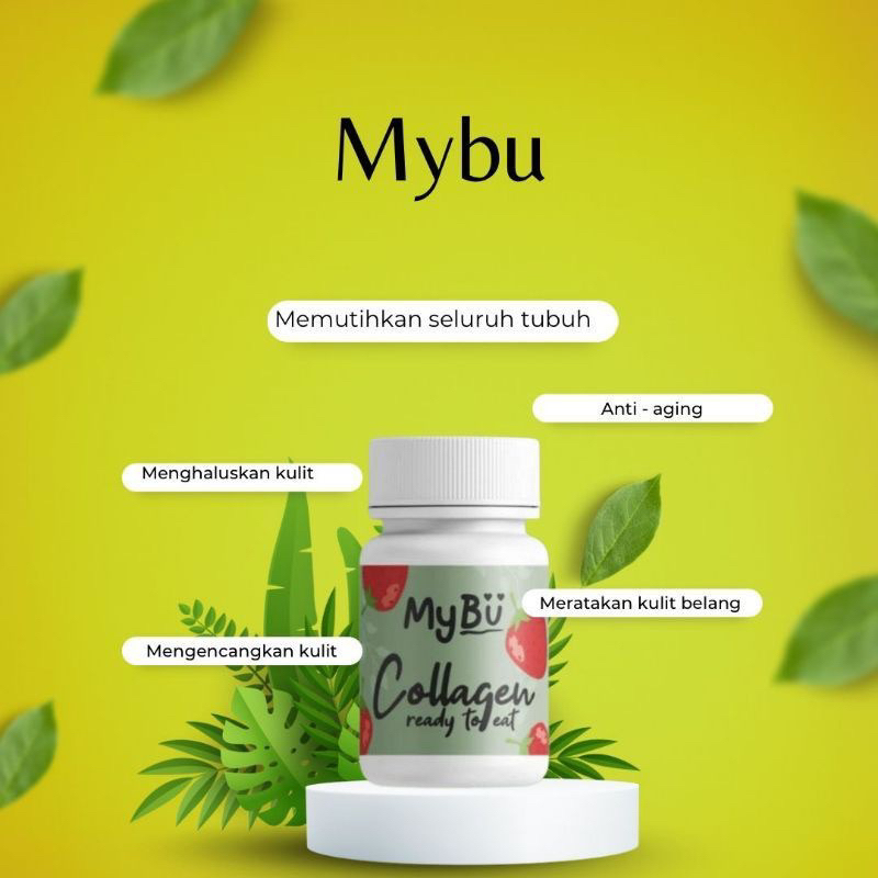 Jual MyBu Collagen Drink,pemutih badan dari dalam aman BPOM | Shopee ...