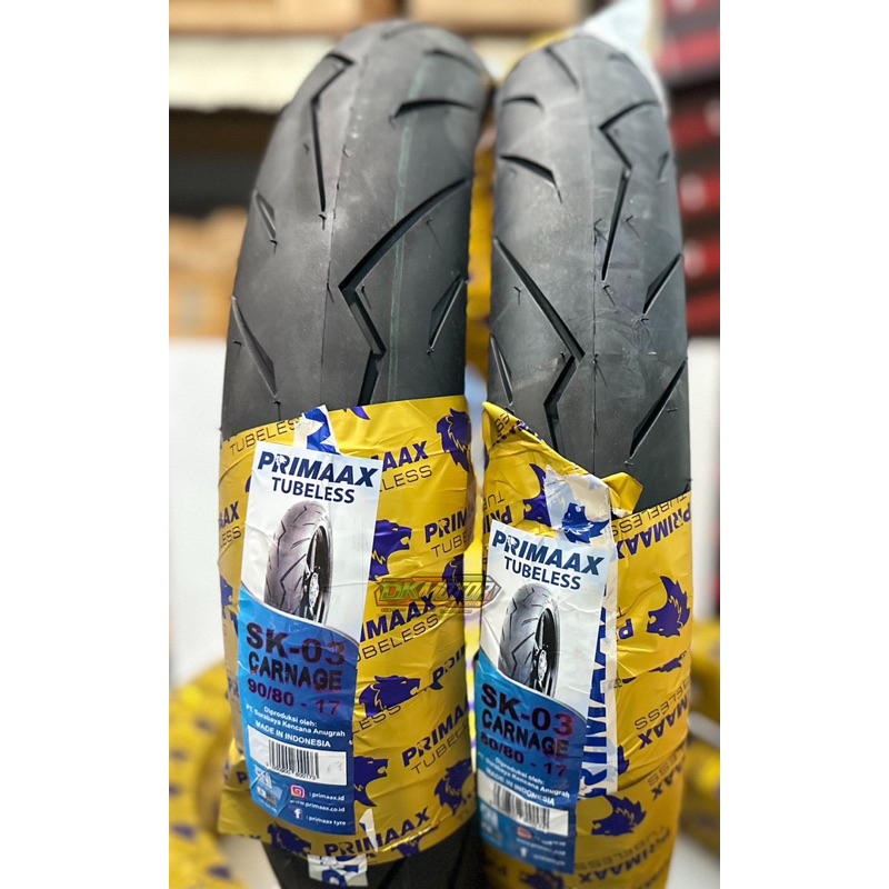 Jual Ban Luar Tubeless PRIMAAX SK-03 80 80 90 80 17 Depan Belakang | Shopee Indonesia