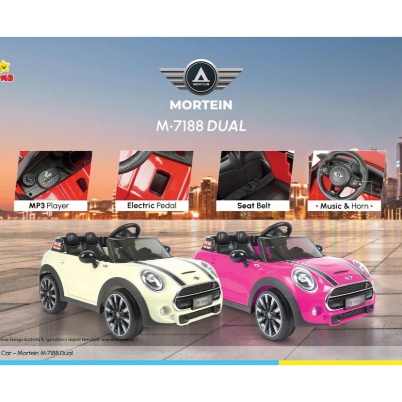 Jual MOBIL AKI MINI COOPER PMB M7188/DUAL MORTAIN/ VIBE M7188 BAN EVA ...