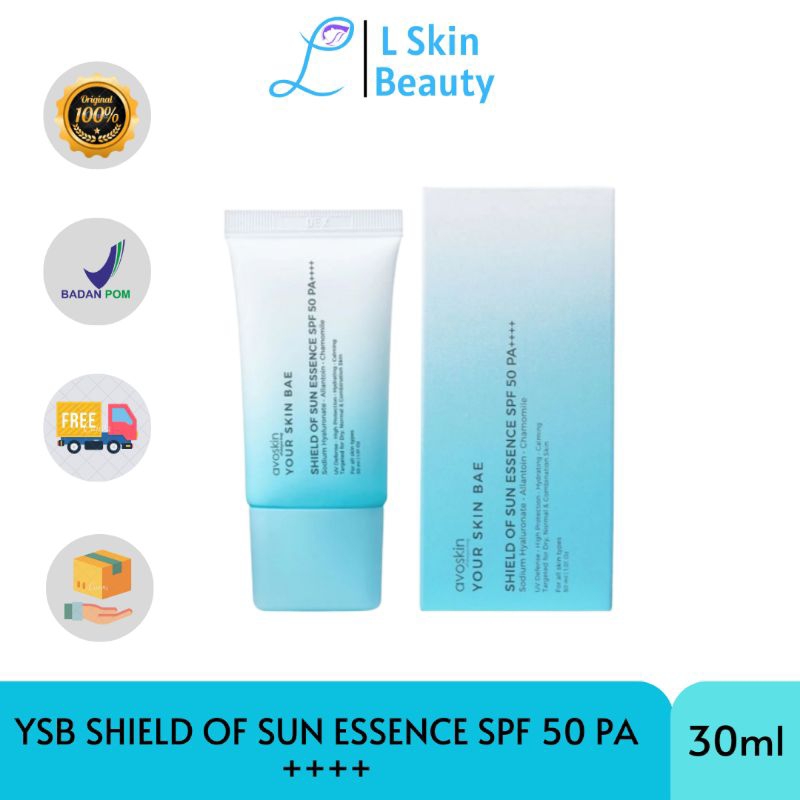 Jual Avoskin Your Skin Bae Sunscreen Shield Of Sun SPF 50 PA++++ (30ml ...