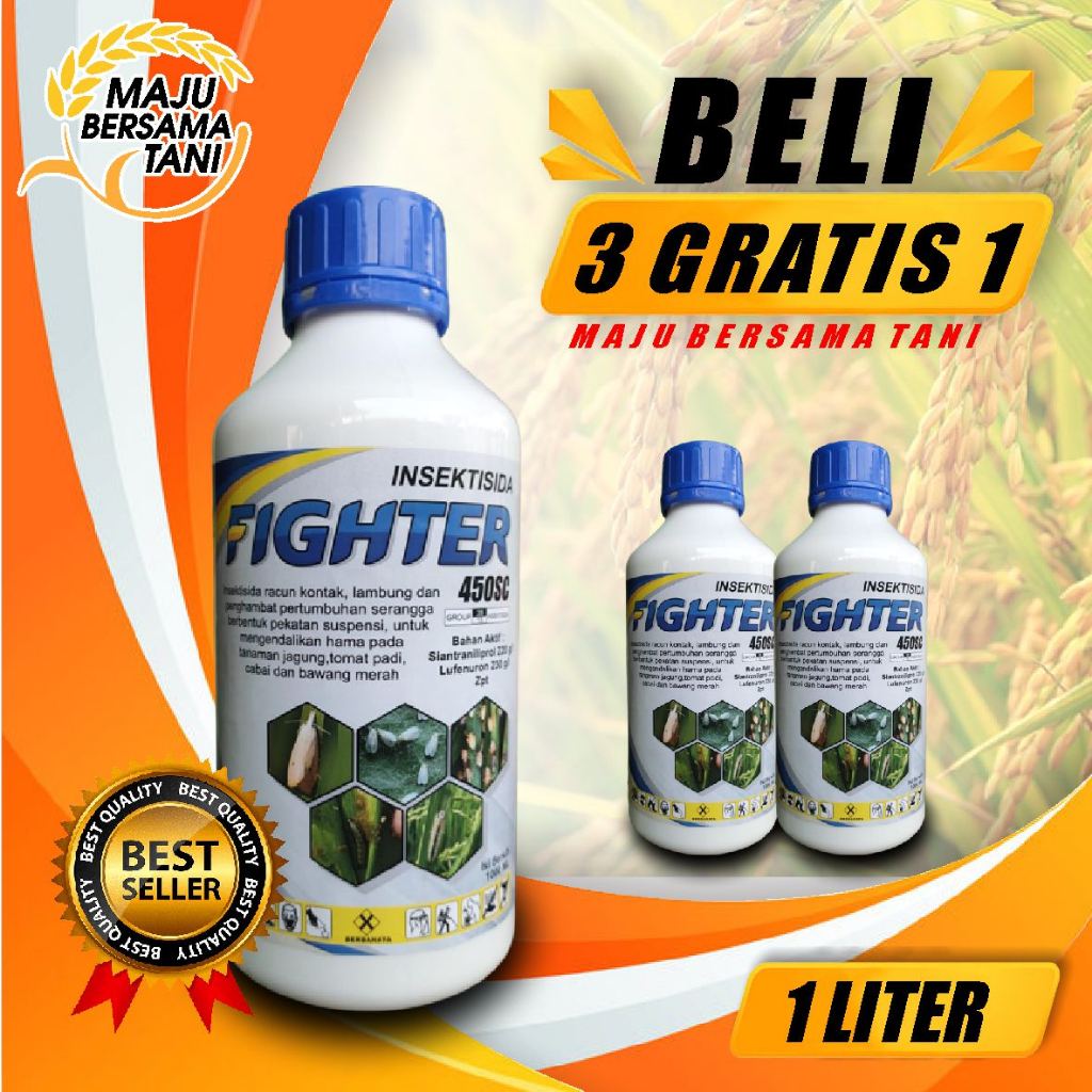 Jual INSEKTISIDA FIGHTER 450SC PROMO BELI 3 GRATIS 1 PEMBASMI HAMA ...