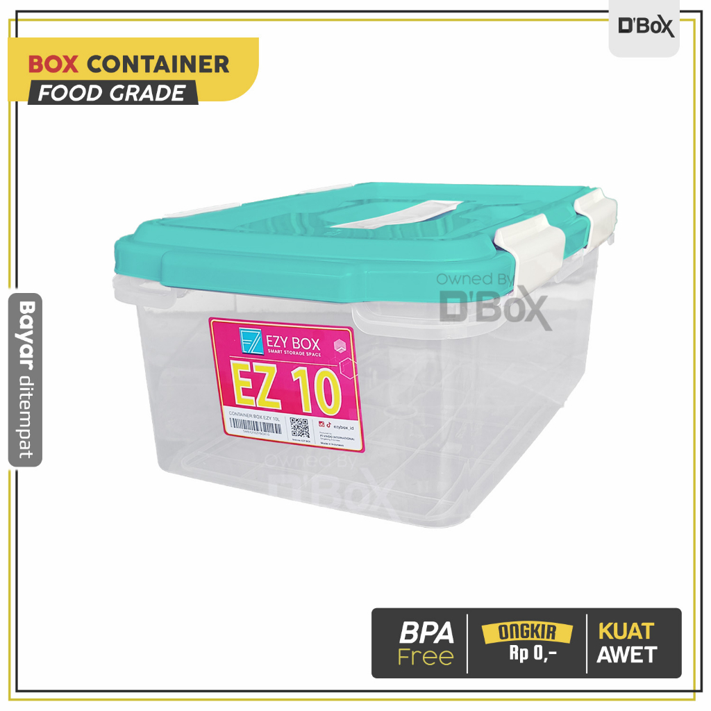 Jual BSM Container Box Makanan 10 Liter Kotak Serbaguna Penyimpanan ...