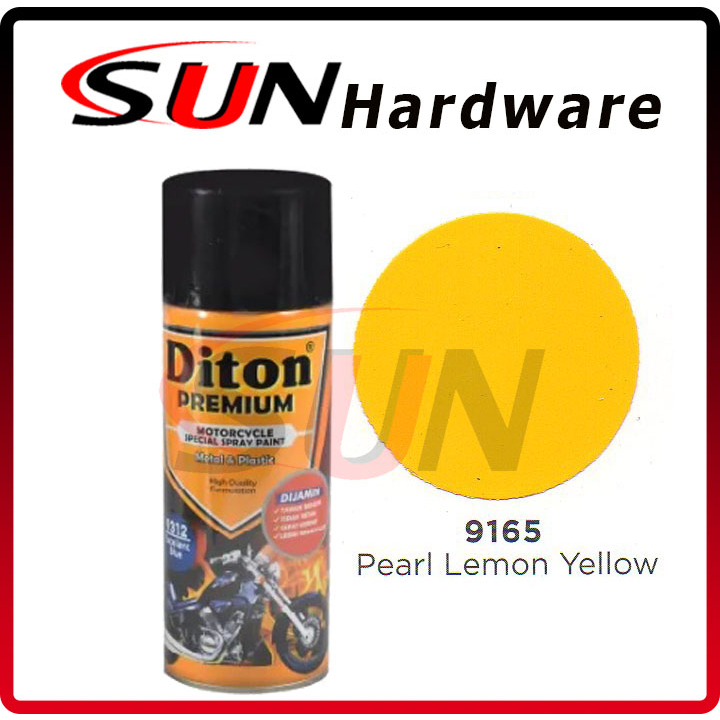 Jual Pilox DITON PREMIUM 400 ml Pearl Lemon Yellow 9165 Pilox Pylox ...