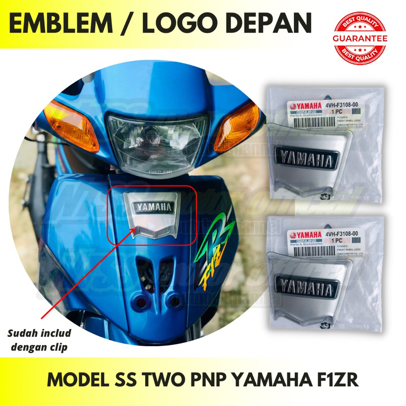 Jual Emblem depan Logo depan Panel Dasi SS Two ss2 PNP F1ZR FIZR Vega ...