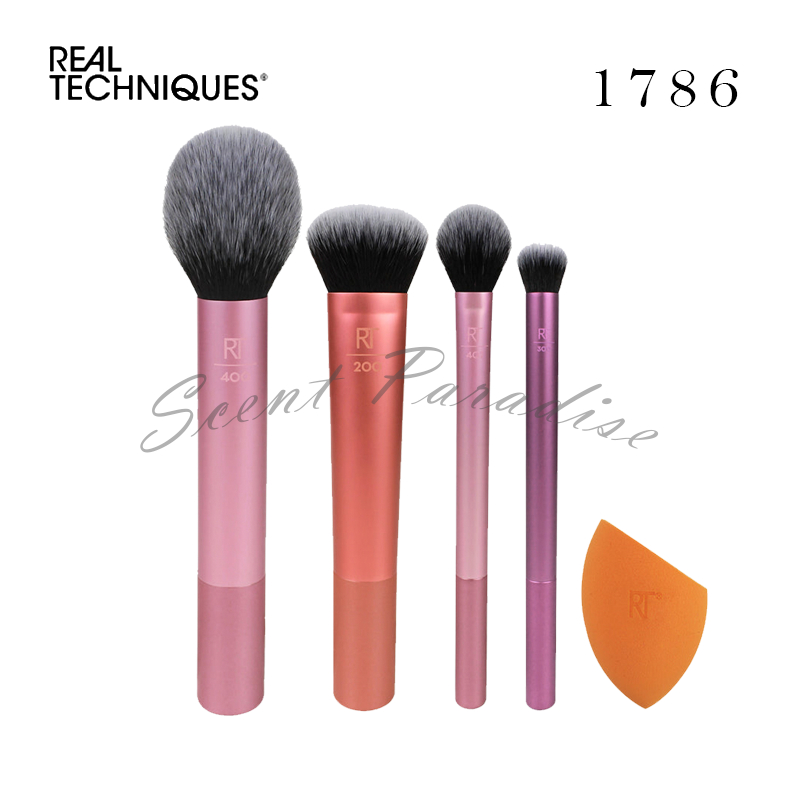 Jual Real Techniques 1786 Kuas Rias Set Spons Detail Kuas Perona Pipi ...
