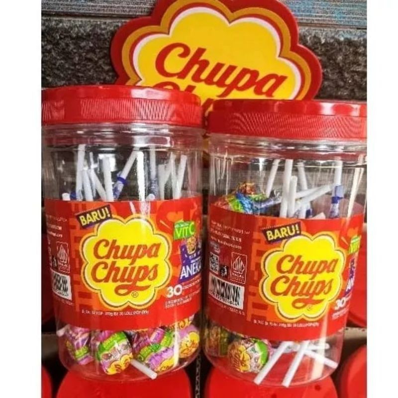 Jual KS - Permen Lolipop Chupa Chups 1 Toples / Permen Lolipop Chupa ...