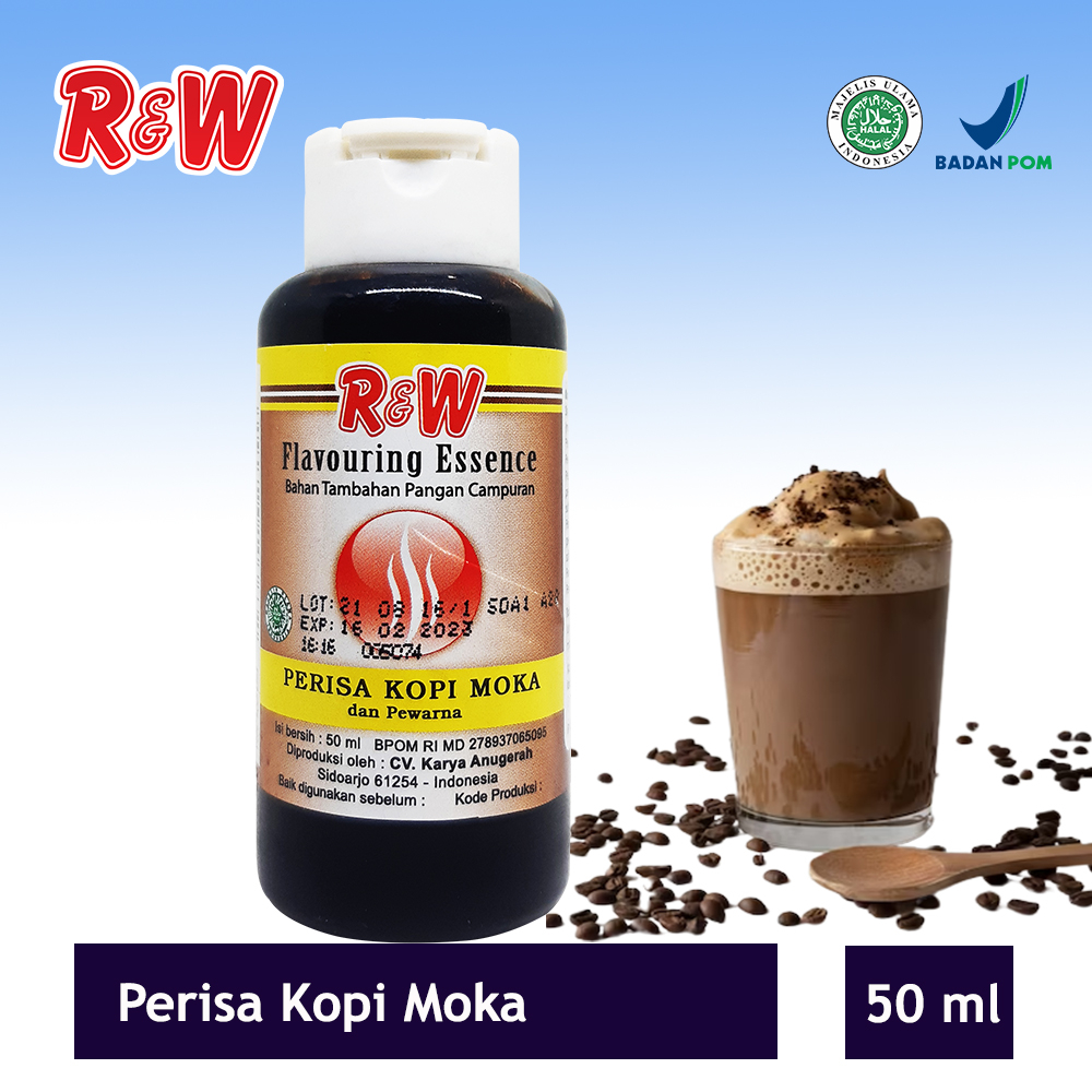 Jual Perisa Essence Pasta Makanan Minuman Rajawali R&W RW 50 ml ...