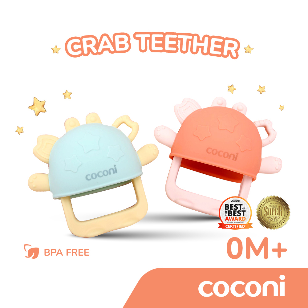 Jual COCONI Bracelet Crab Teether | Gigitan Mainan Gelang Bayi Kepiting ...