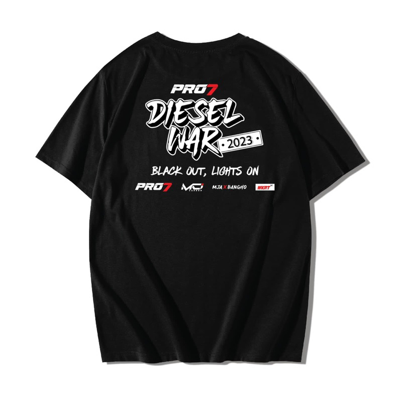 Jual Kaos Baju Diesel War Pro7 2023 / Kaos Disel War / Kaos Pria Wanita ...