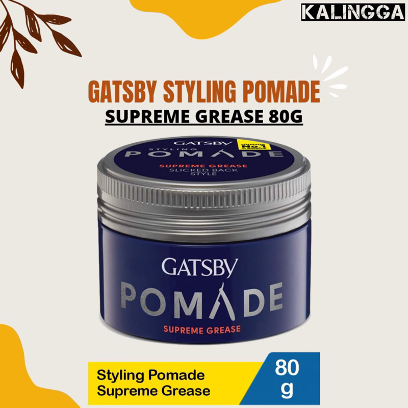 Jual GATSBY STYLING POMADE 80G | Shopee Indonesia