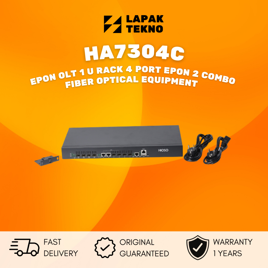 Jual HA7304C HIOSO 1U RACK 4 PON PORTS OLT EPON GPON | Shopee Indonesia