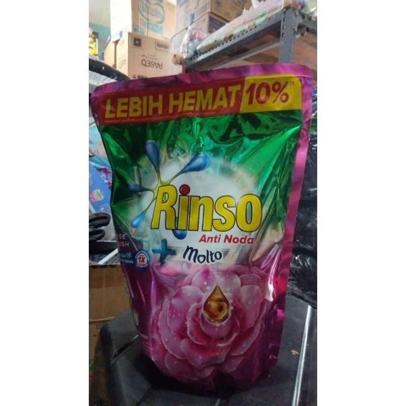 Jual Rinso molto 1 liter detergent cair konsentrat 1liter ROSE FRESH ... Jual Rinso molto 1 liter detergent cair konsentrat 1liter ROSE FRESH ...