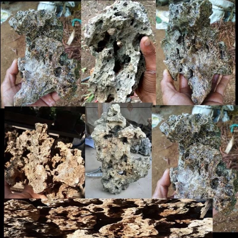 Jual Batu karang gunung cocok untuk hiasan aquascape bahan ountherock ...