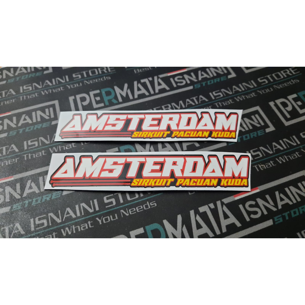 Jual Sticker Vinyl Stiker Julukan PALALA Bus AMSTERDAM New ala Bismania ...