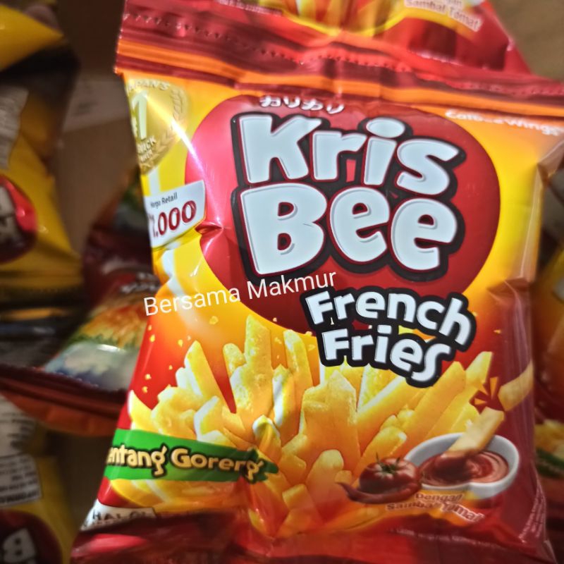 Jual Kris Bee french fries / krunchy 1 renceng Krisbee | Shopee Indonesia