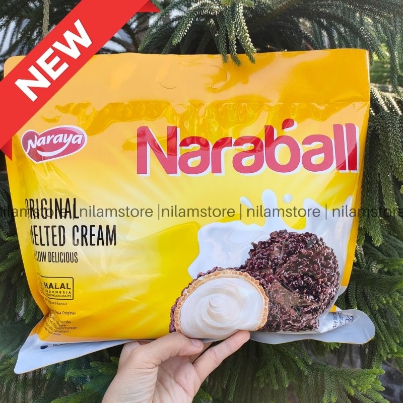 Jual Naraya Naraball Coklat Strawberry vanila / Naraball Coklat 300g ...