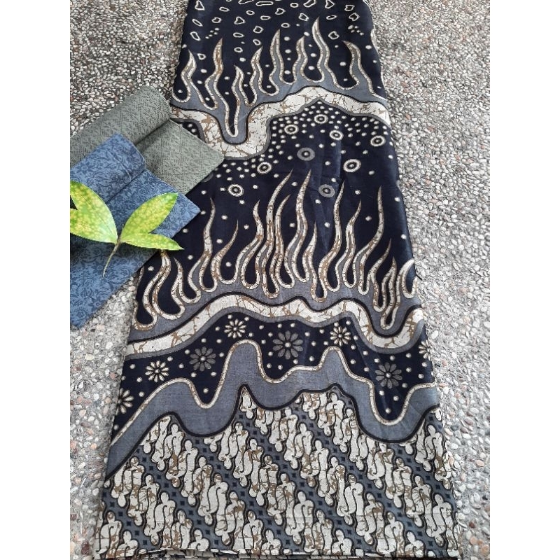 Jual Kain Batik Printing Motif Seno Ombak Cocok Buat Seragam | Shopee ...