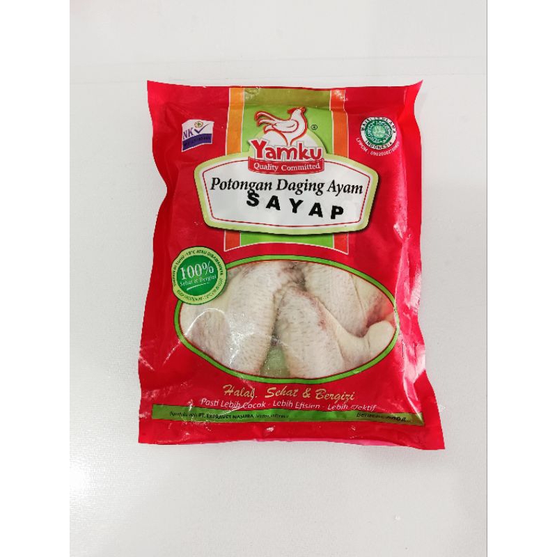 Jual YAMKU SAYAP AYAM 500g /SAYAP AYAM 1KG YAMKU | Shopee Indonesia