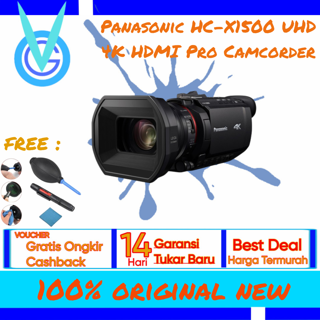 Jual Panasonic HC-X1500 UHD 4K HDMI Pro Camcorder | Shopee Indonesia