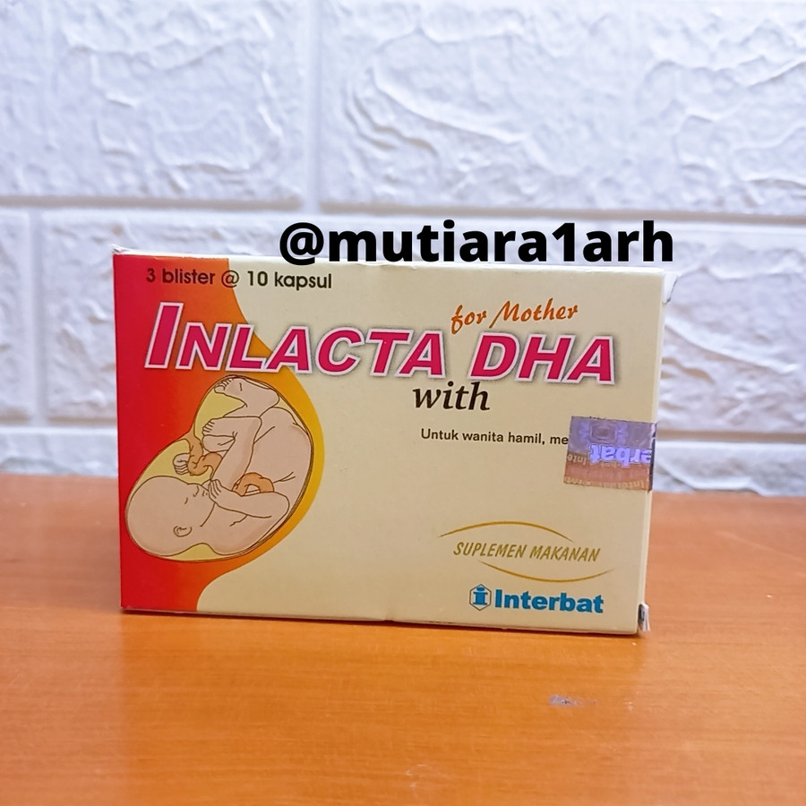 Jual INLACTA 500 DHA ISI 30 TAB | Shopee Indonesia