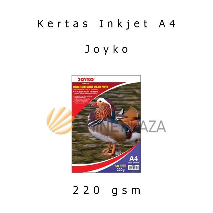 Jual Double Side Matte Inkjet Paper - Kertas 2 Sisi Joyko A4 DMP-01 ...
