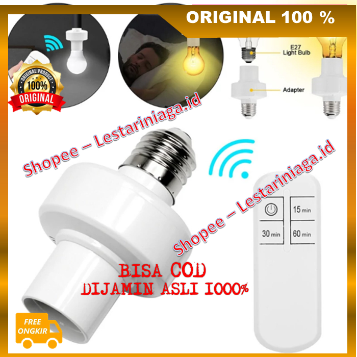 Jual Fitting Remote Otomatis Fitting Lampu Remote Control Solusi Hemat ...
