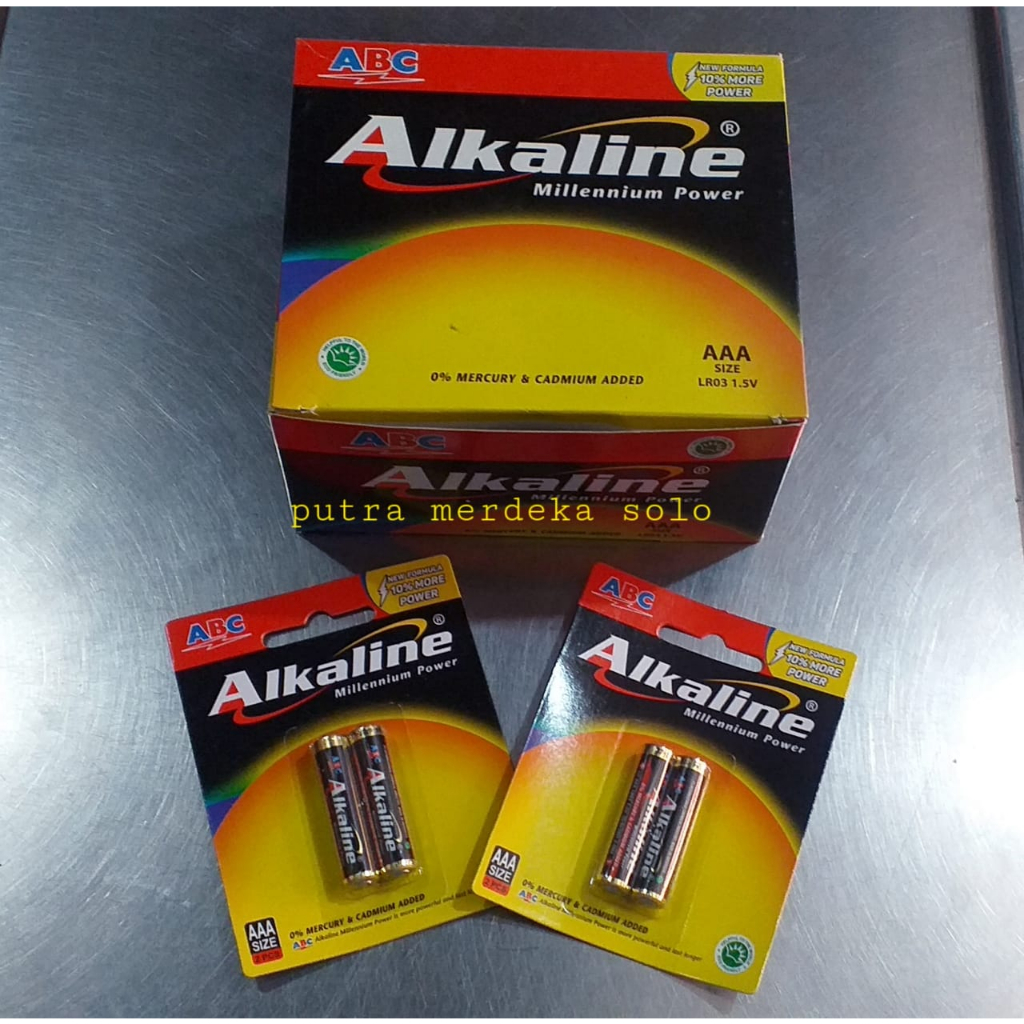 Jual Batu Baterai Alkaline A2 A3 & Batu Baterai ABC Kecil Tanggung ...